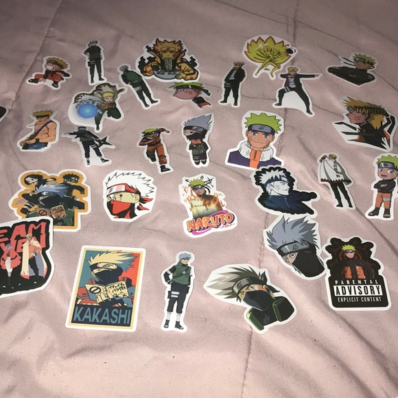 Hot Topic | Party Supplies | Pc Narutoboruto Stickers | Poshmark